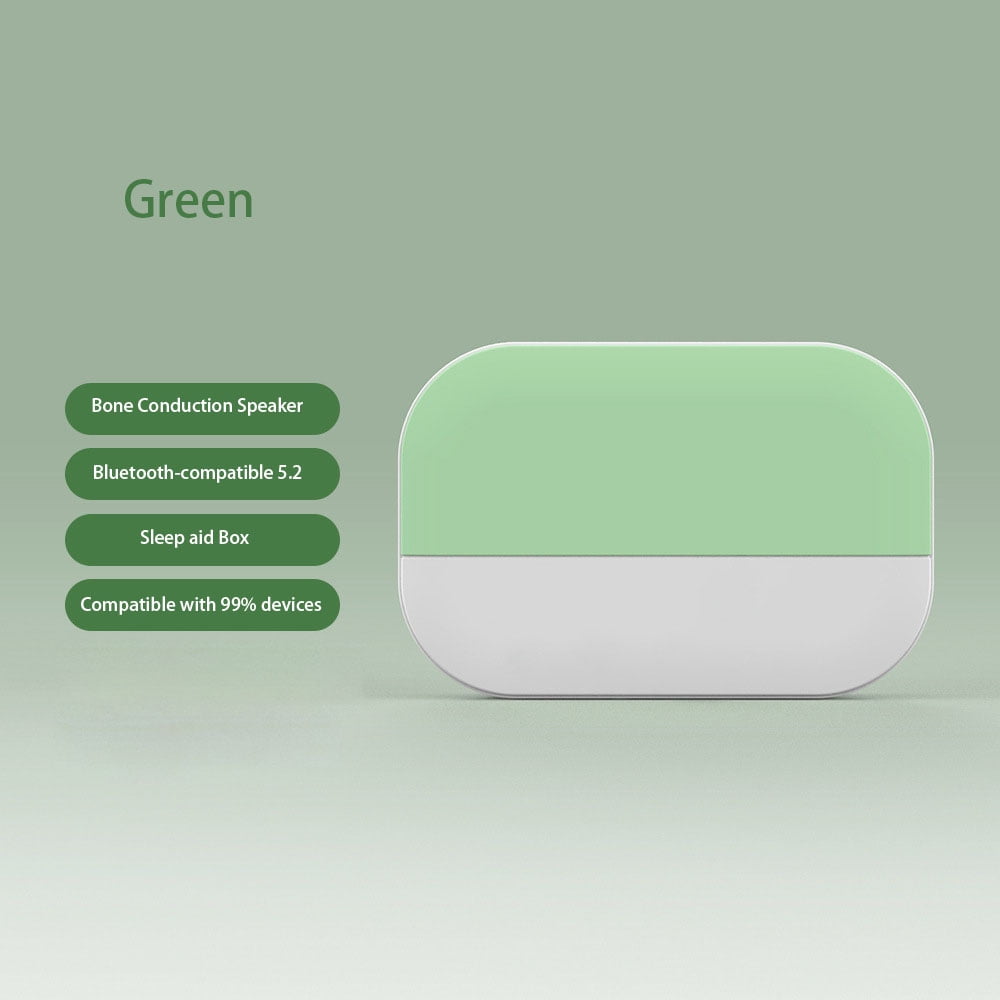 Wireless bluetooth 5.2 speaker mini bone conduction music box portable ...