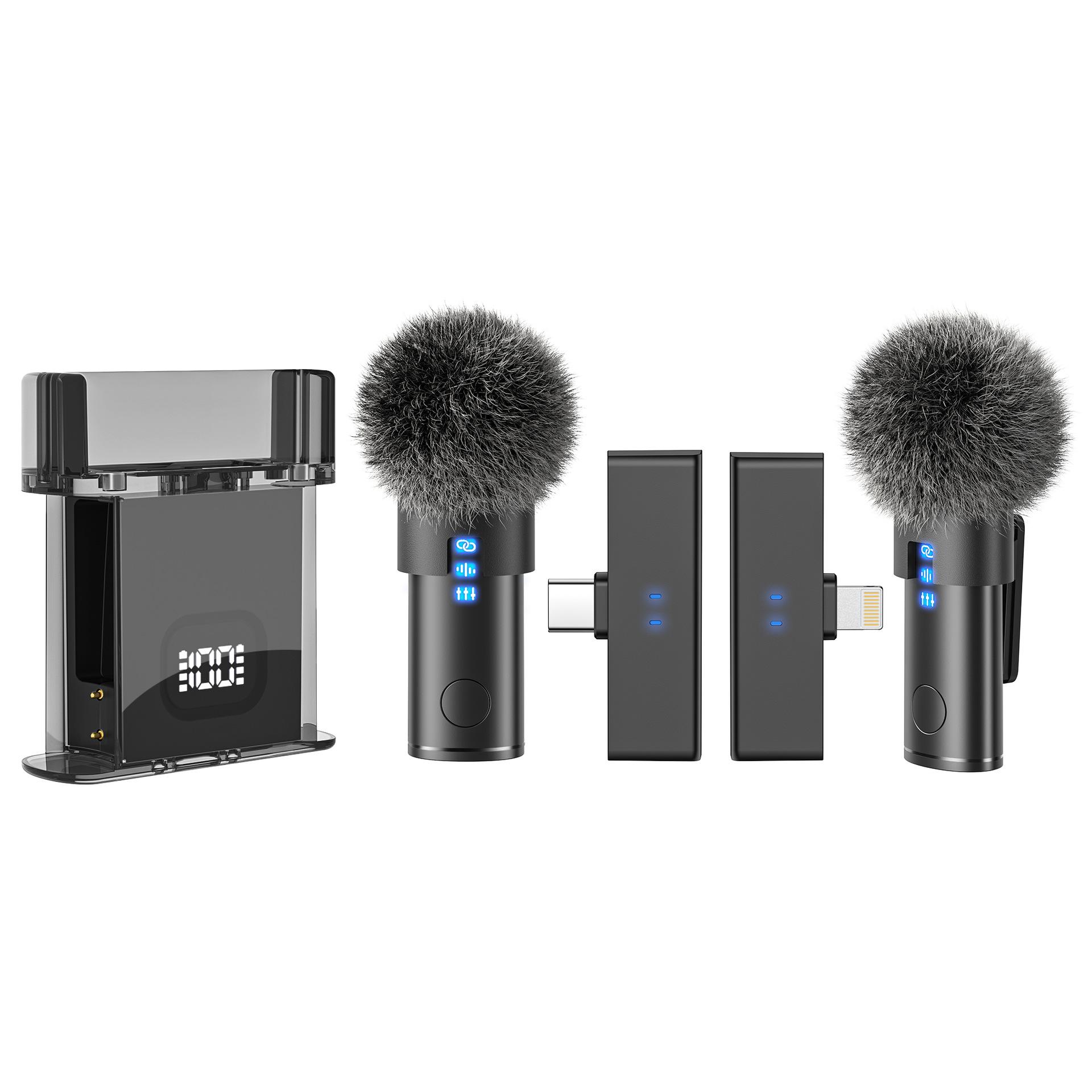 Wireless collar microphone live broadcast recording General ...