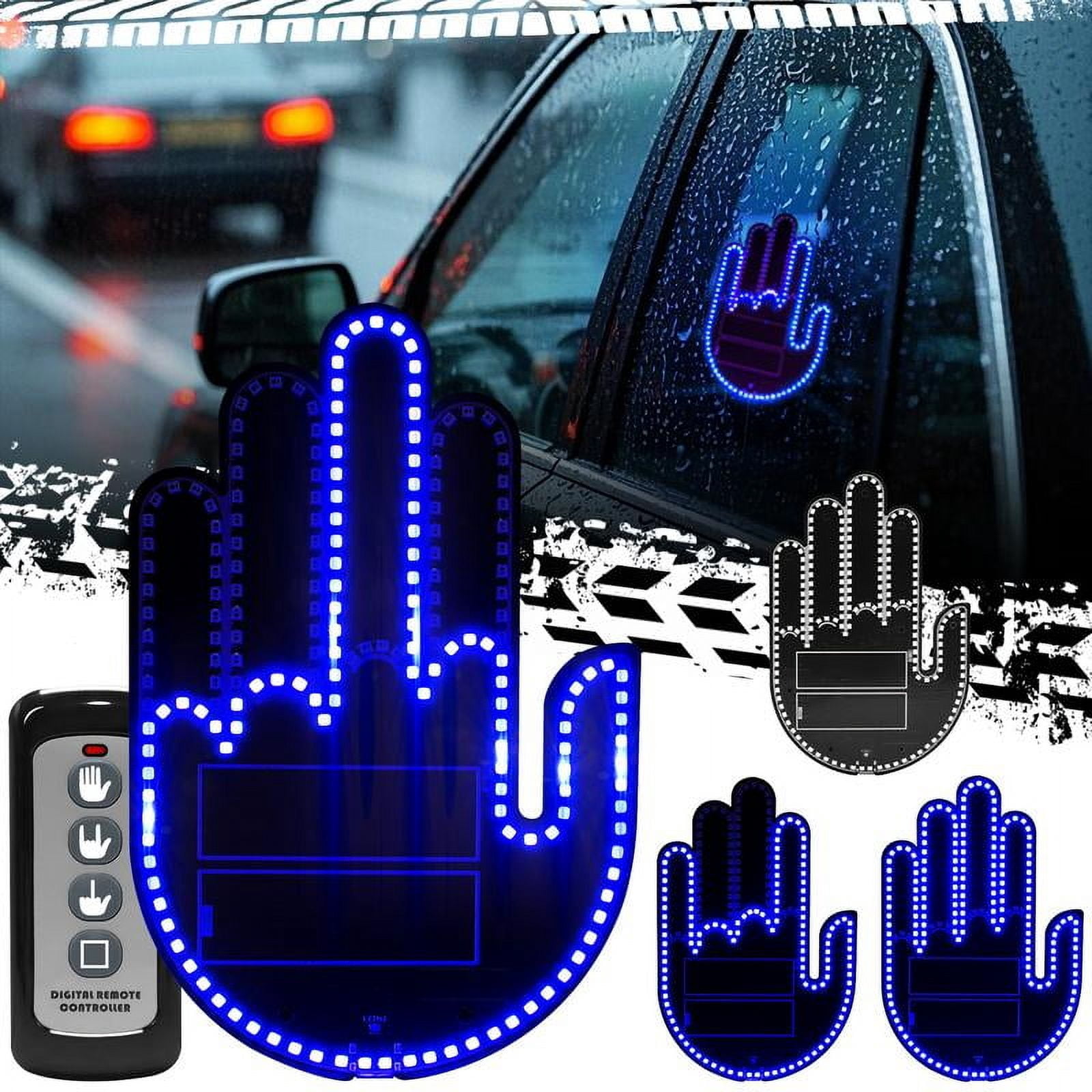 Wireless control of LED Car Gesture Light with Remote Control ...