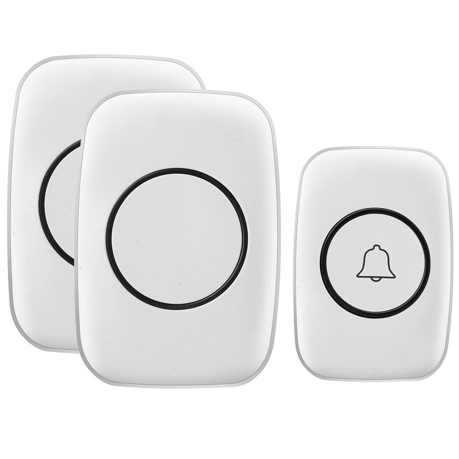 Wireless doorbell one-to-two receiver without battery home electronic ...