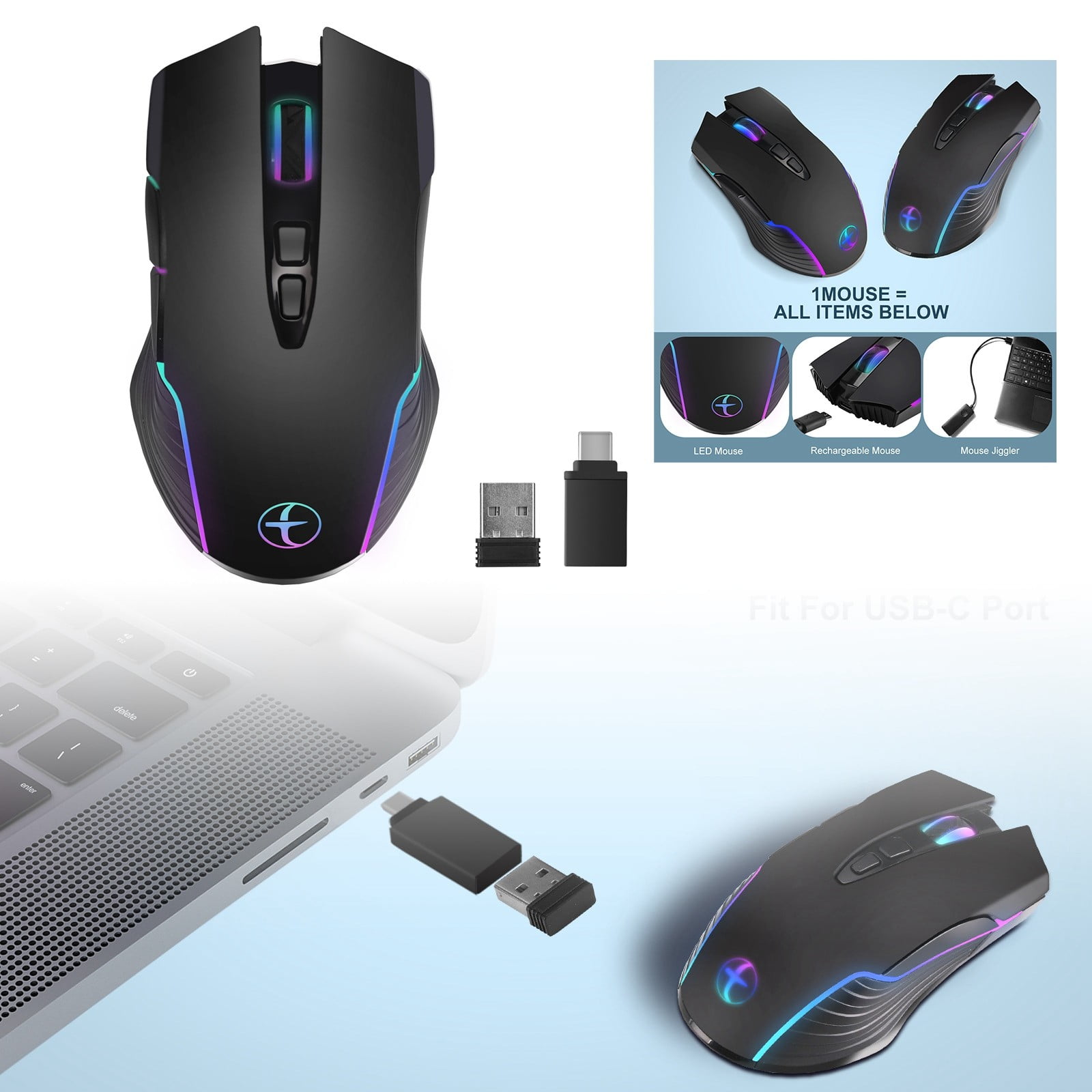 Wireless for Enhanced Productivity Screen Lock Feature Ergonomic Design ...