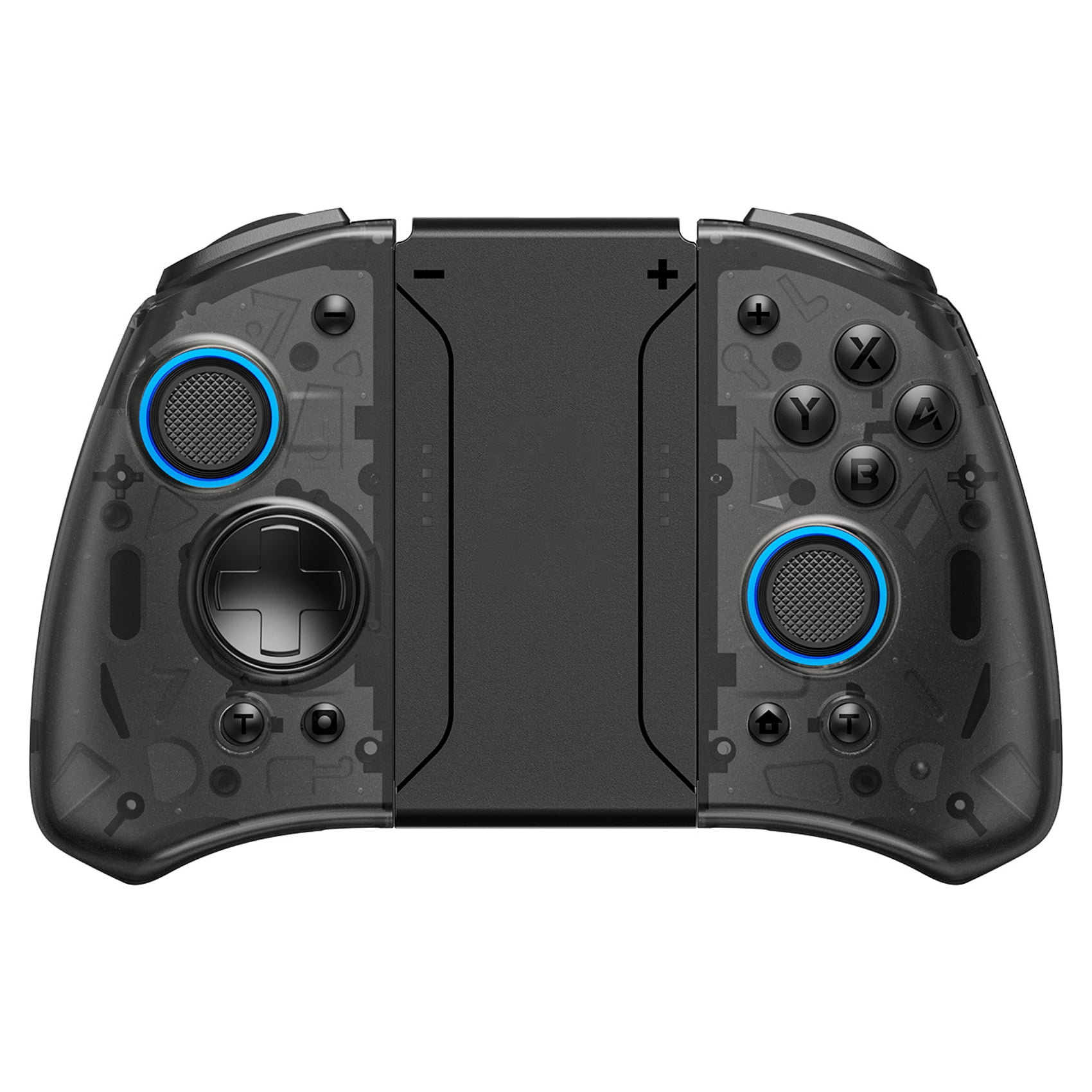 Wireless game controller for Switch/Switch OLED with RGB lights, 6-axis gyroscope, ergonomic ...