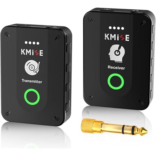 Wireless in-Ear Monitor System, Pro 2.4G Stereo/Mono Wireless IEM ...