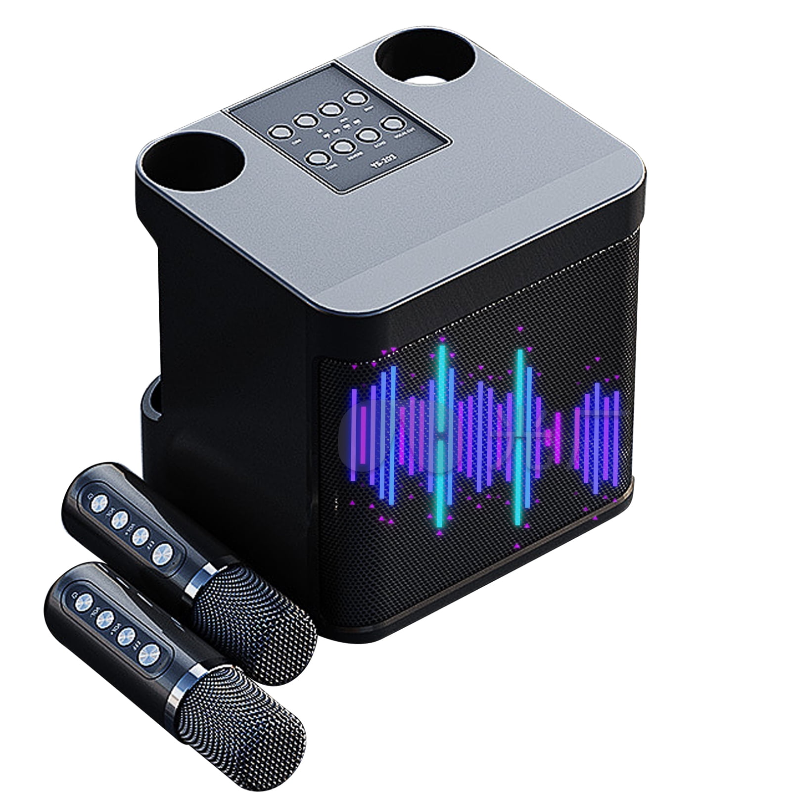 Wireless karaoke speaker wireless microphone speaker outdoor karaoke ...