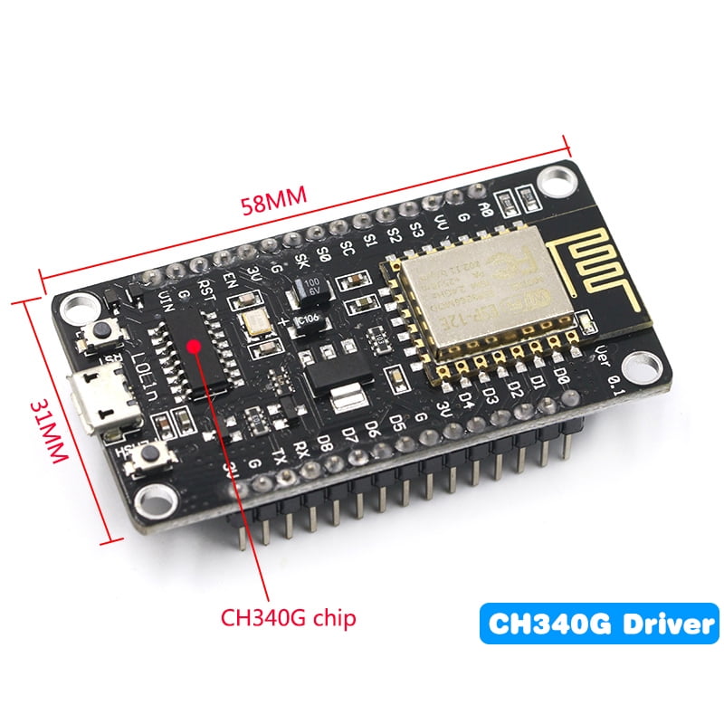 Wireless Module Nodemcu V3 Ch340 Lua Wifi Internet Of Things Development Board Esp8266 With Pcb