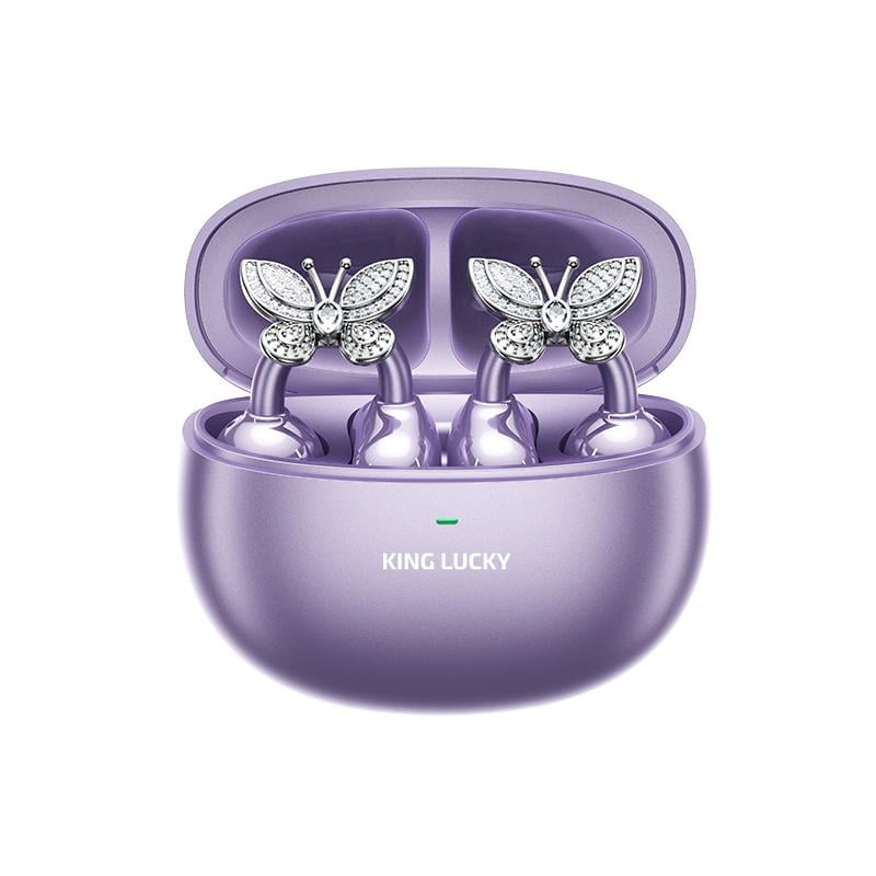 Wireless open earbuds, clip-on earphones, Bluetooth 5.4, lightweight ...