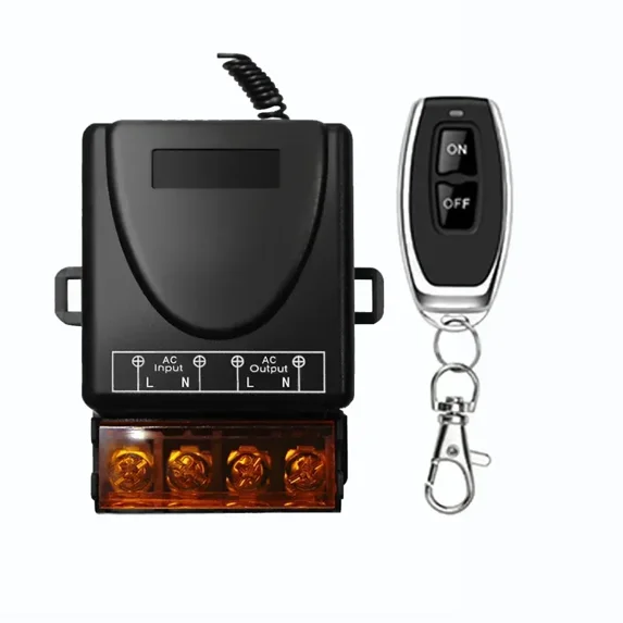 Wireless remote control switch motor 220V water pump wireless switch ...
