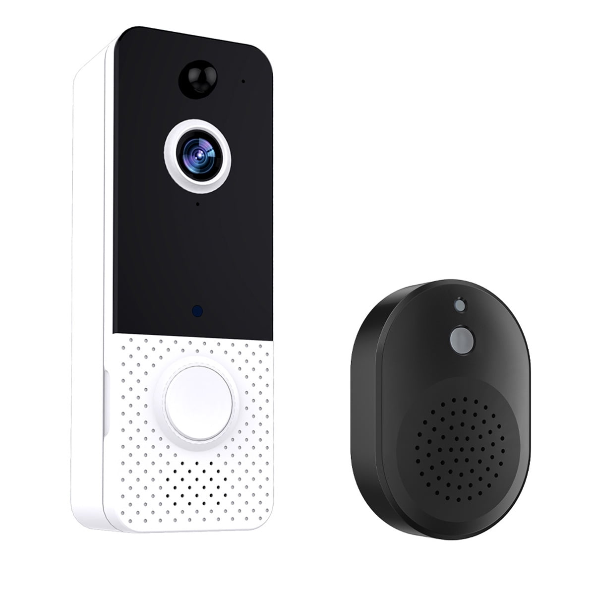 Wireless security camera, wireless video surveillance with chime, 1080P ...