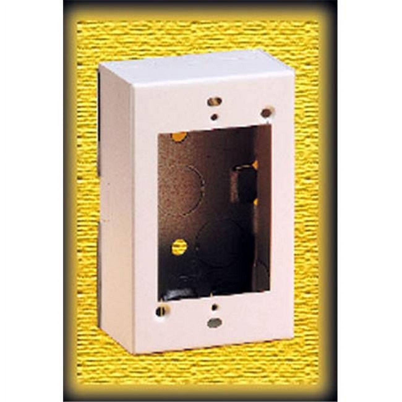 Wiremold 1.75in.H x 2.88in.W x 4.63in.D Steel Single Gang Deep Box ...