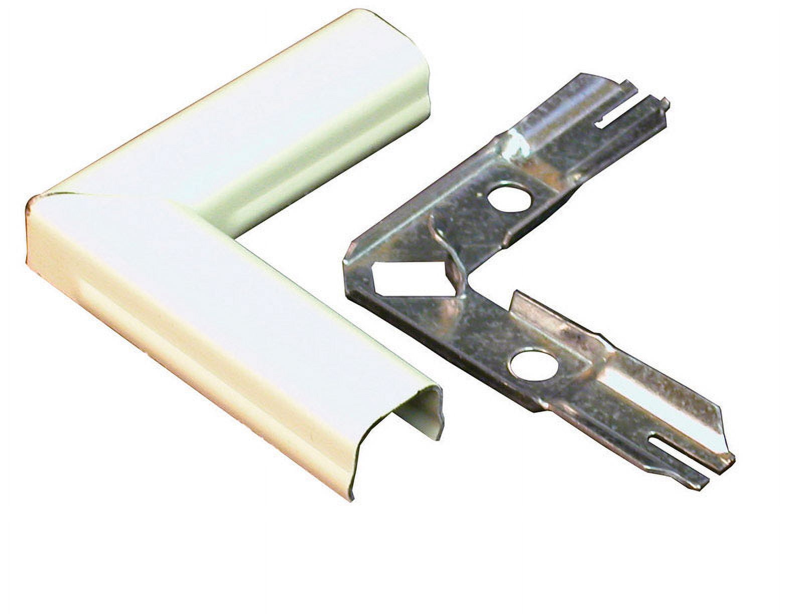 Legrand Flat Elbow, 90 deg.,Ivory,Steel,Elbows V511 - Walmart.com