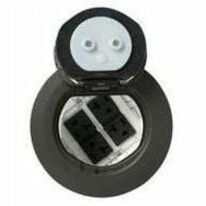 Wiremold 4AT Prewired All Power Evolution Poke-Thru Device-Gray ...