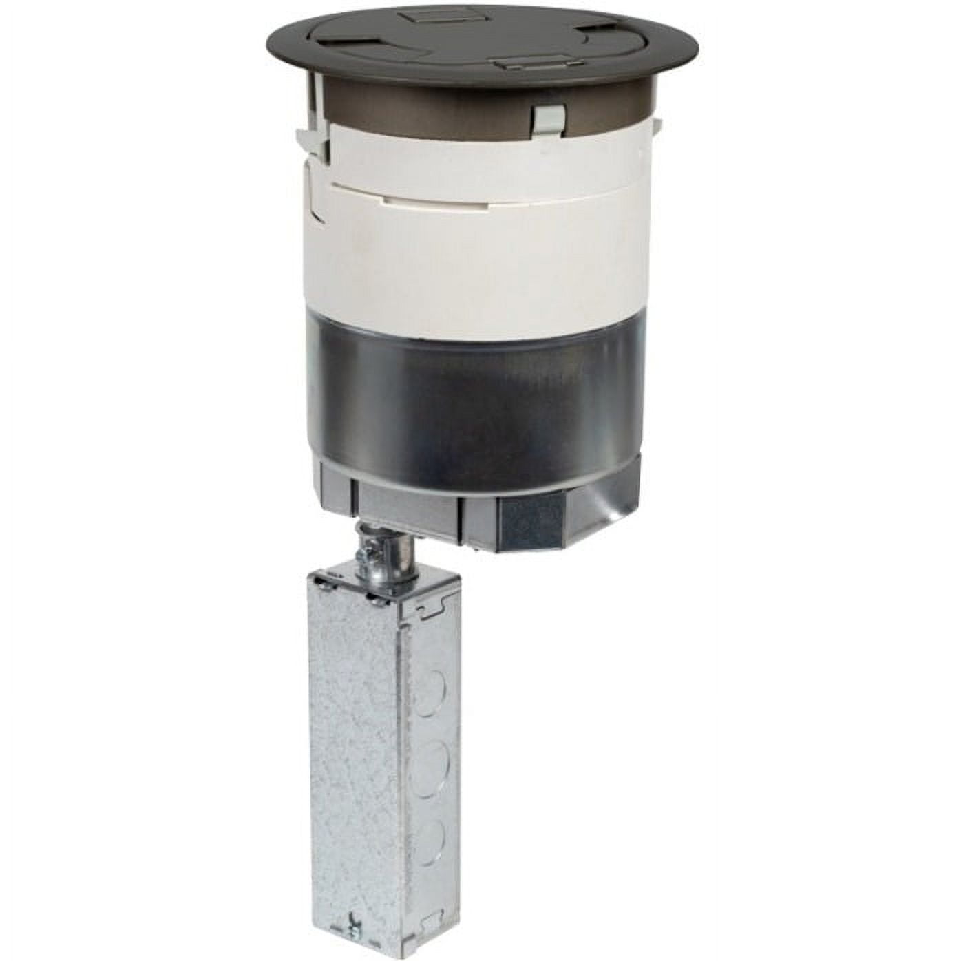 Wiremold 6ATC2PGY Evolution Fully Assembled Poke-Thru, Power, Audio ...
