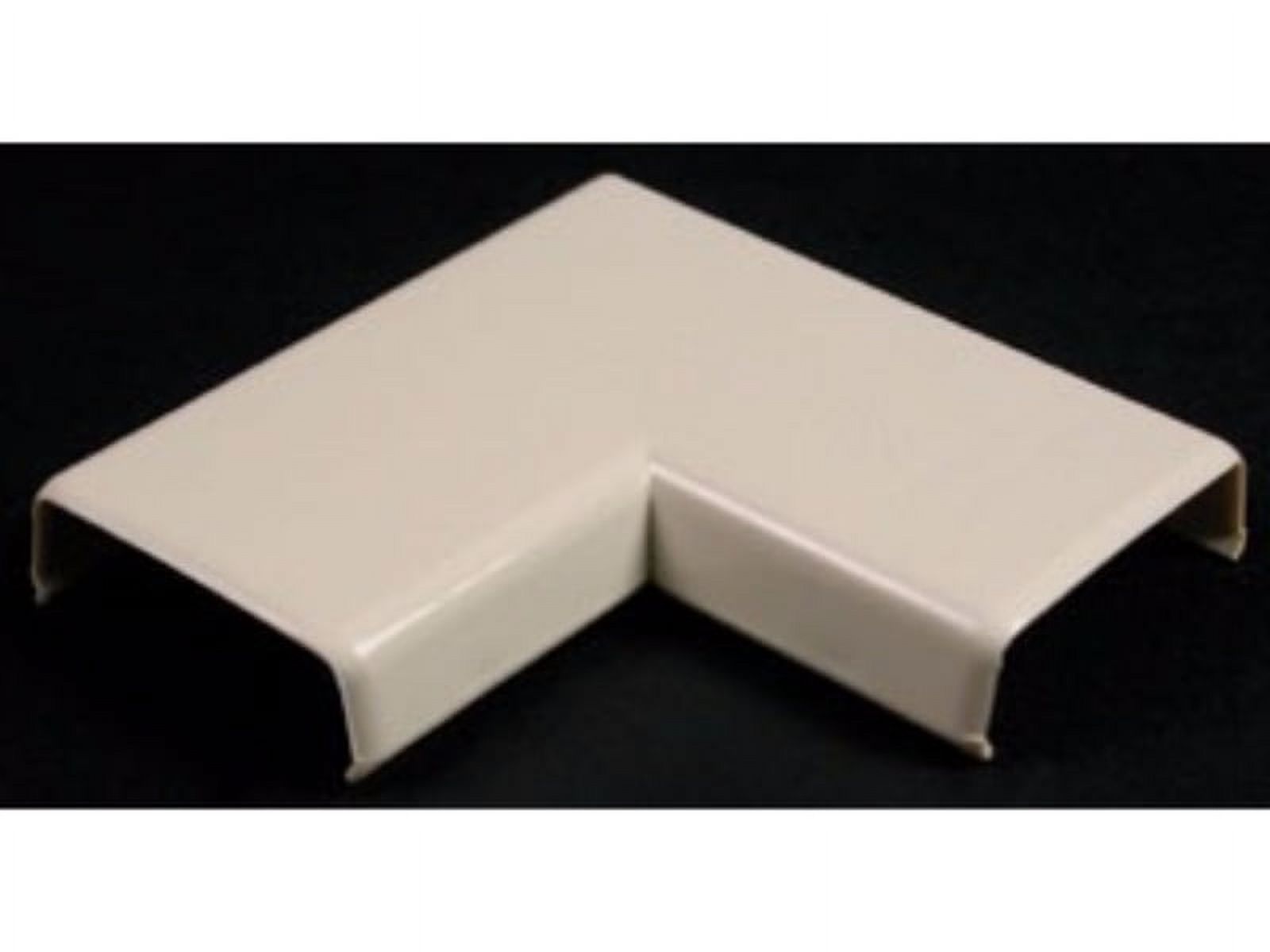 Wiremold 811 90Â° Flat Elbow / 800 Series Raceway, PVC, Ivory - Walmart.com