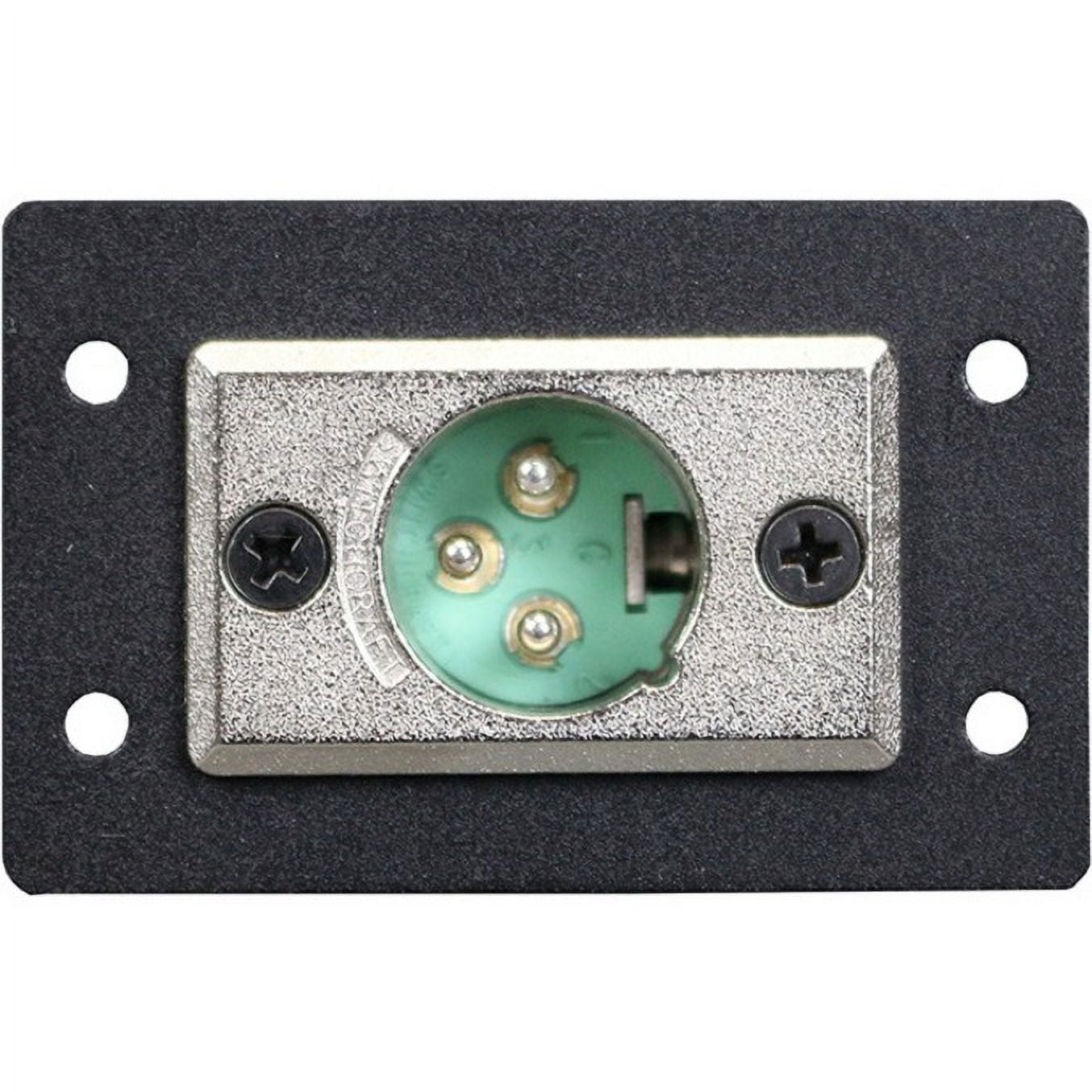 Wiremold Audio/Video Interface Plates (AVIP) XLR 3-pin Male to Solder ...