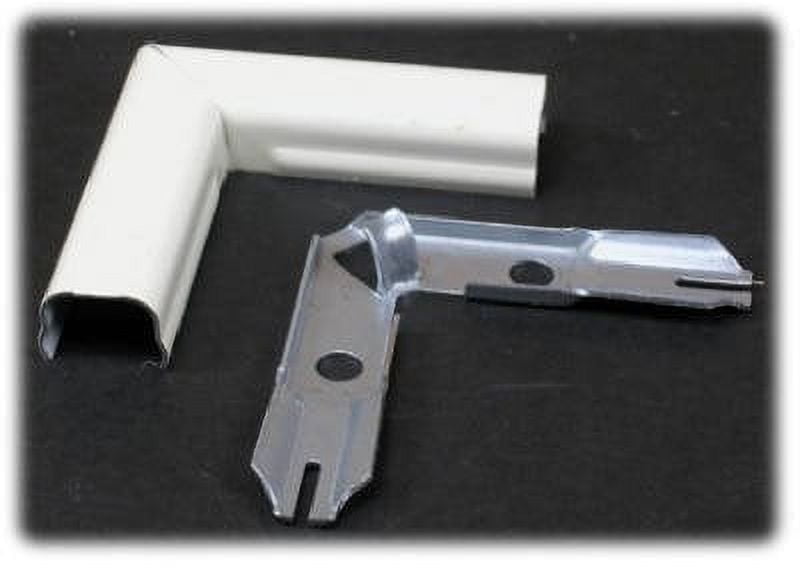 Wiremold White 90 Deg Flat Elbow B6 - Walmart.com