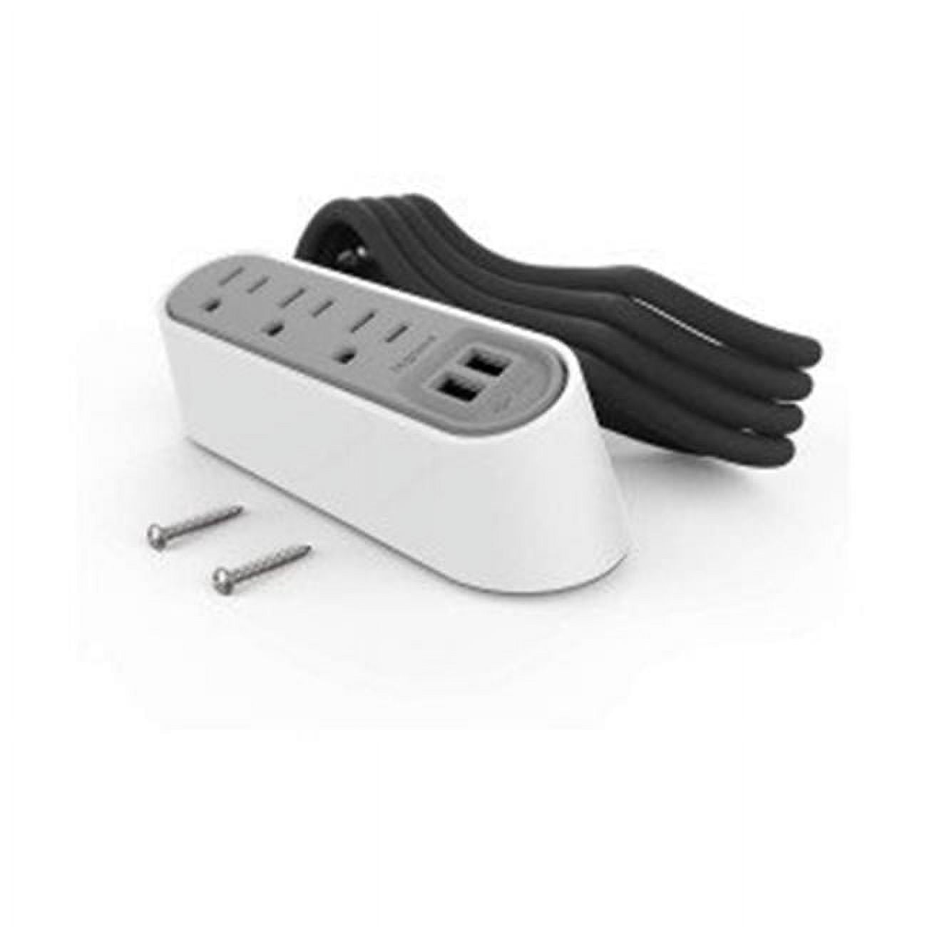 Wiremold Desktop Power Center - Slim - 3 Power and 2 USB Ports - Power ...