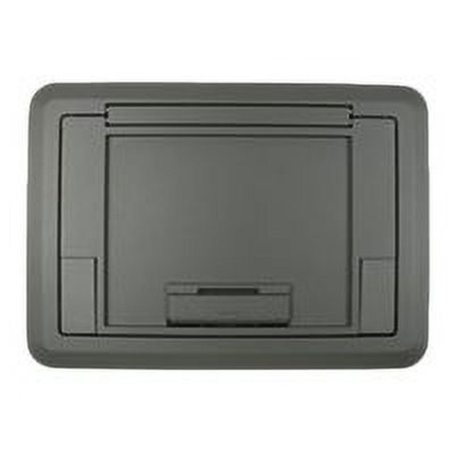 Wiremold Evolution Series EFB45 Floor Box Surface Style Cover with Carpet Insert - Walmart.com