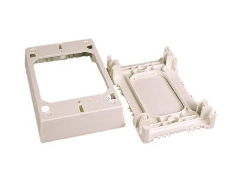 Wiremold Extension Box Fitting,Ivory,PVC 2348S/51 - Walmart.com