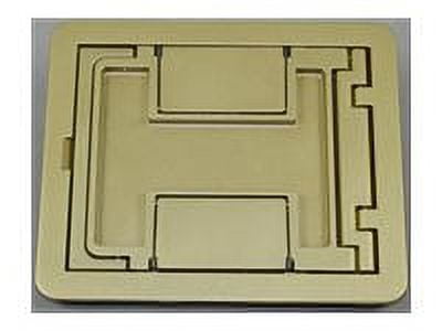 Wiremold FPCTC, FloorPort Series Cutout Cover Assembly - Walmart.com