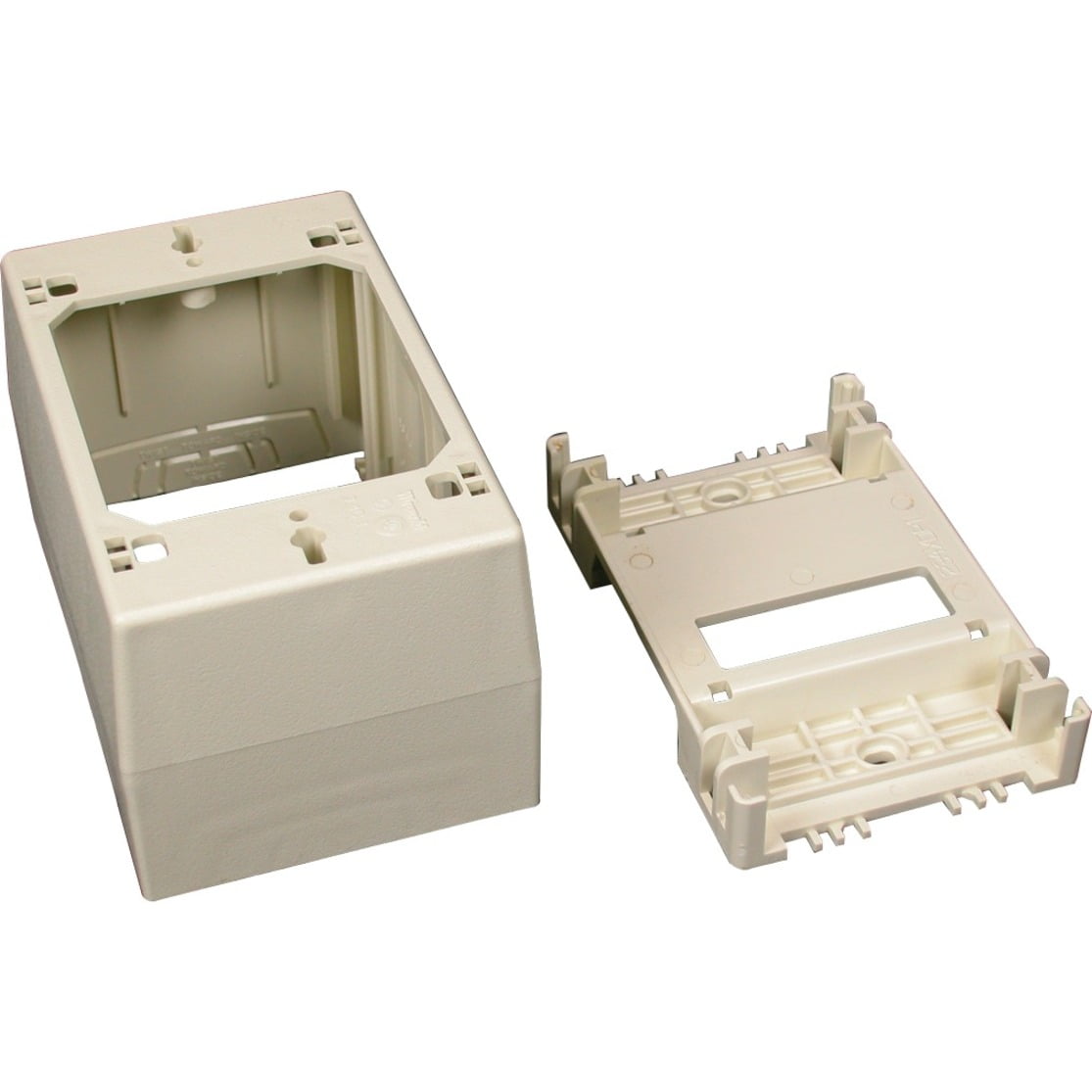 Wiremold Legrand 2348-WH 1-Gang NM Deep Device Box Fitting, White ...