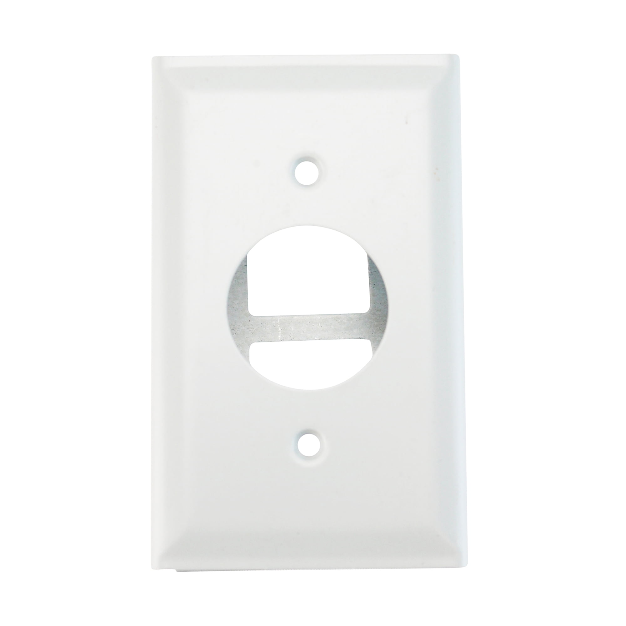 Wiremold Legrand G3027AE Single Receptacle Plate 300 Series Raceway ...