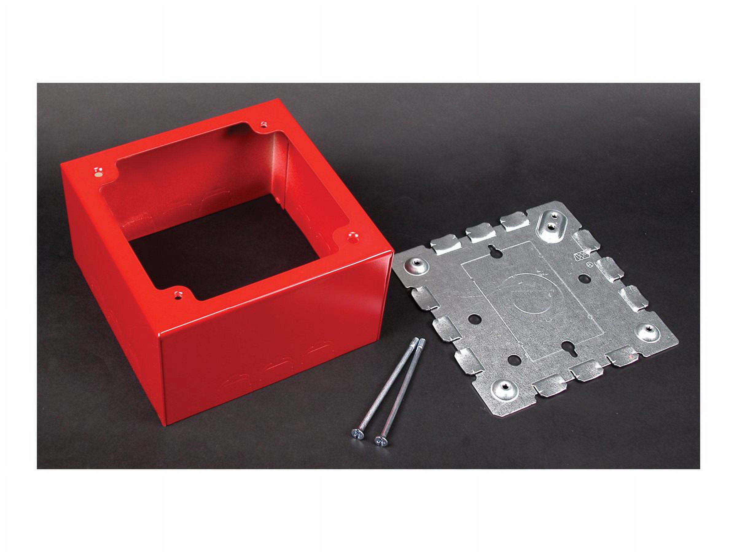 Wiremold / Legrand - V5753 - Raceway Metallic V500/V700 Box Double Gang ...