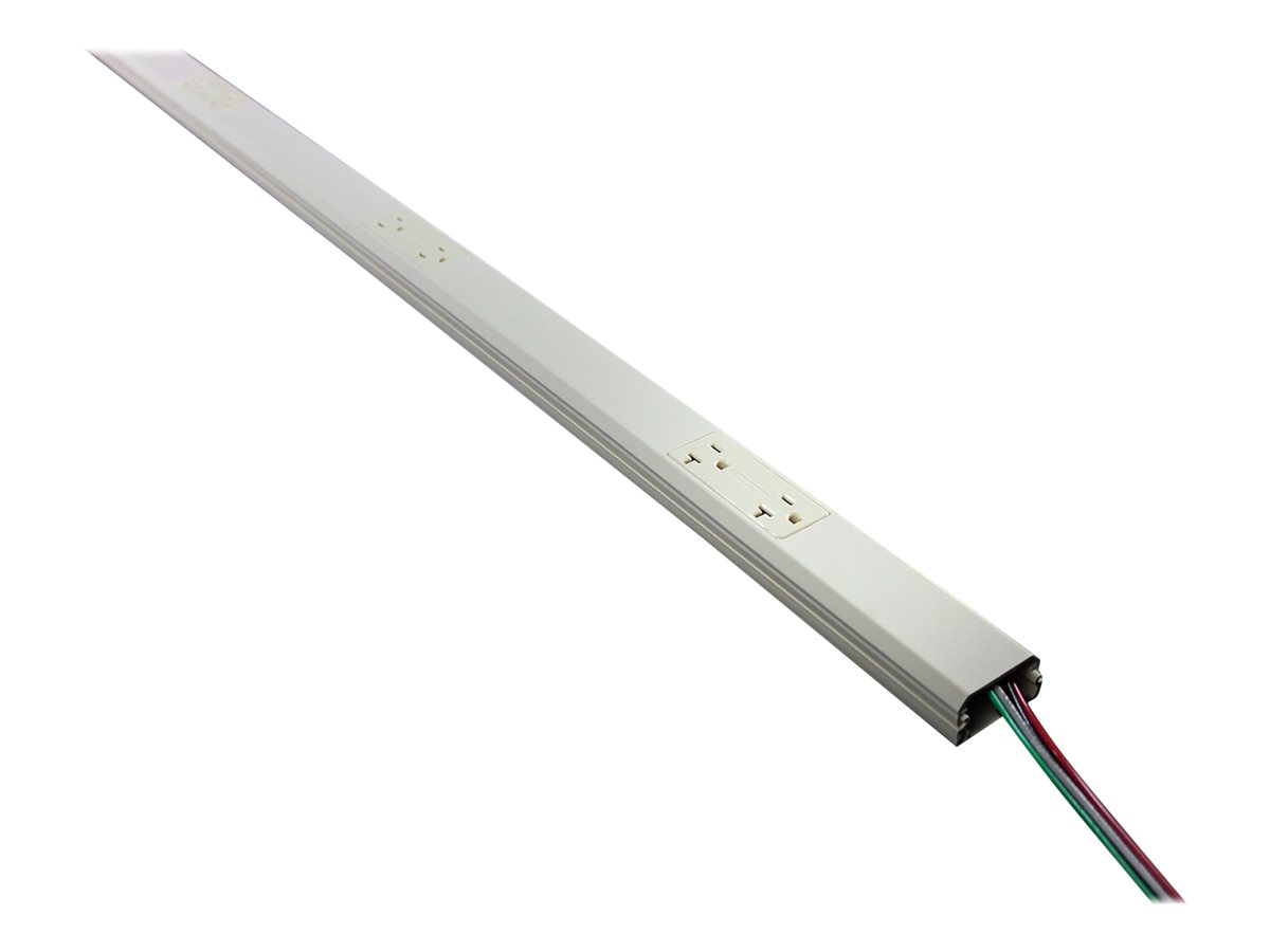 Wiremold NM2000 Series Plugmold - Power strip - AC 120 V - output ...