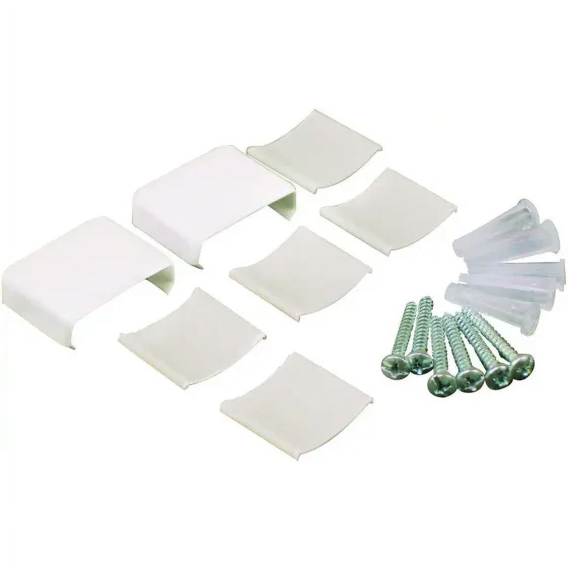 Wiremold NMW910 White Wall Channel Accy Pack, Each - Walmart.com