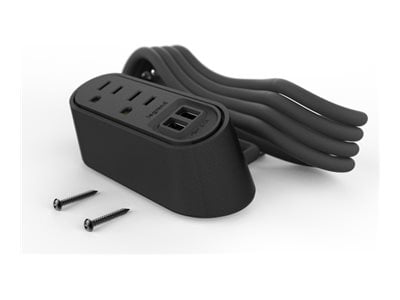 Wiremold Desktop Power Center Series Power Center Slim 2 - 6ft Cord ...