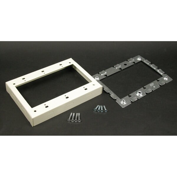 Wiremold Three Gang Extensn Adapter Fitting,Ivory V5751-3 - Walmart.com