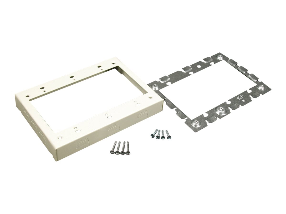 Wiremold Three Gang Extensn Adapter Fitting,Ivory V5751-3 - Walmart.com