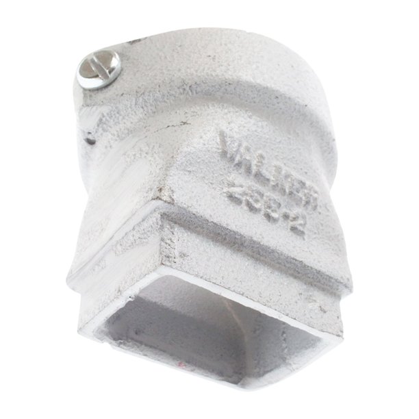 Wiremold Walker 255-2 Walker Duct FlushDuct Box Corner Conduit Adapter ...