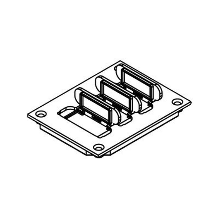 Walker Floor Box Coverplates Electrical Boxes & Enclosures|Floor Box