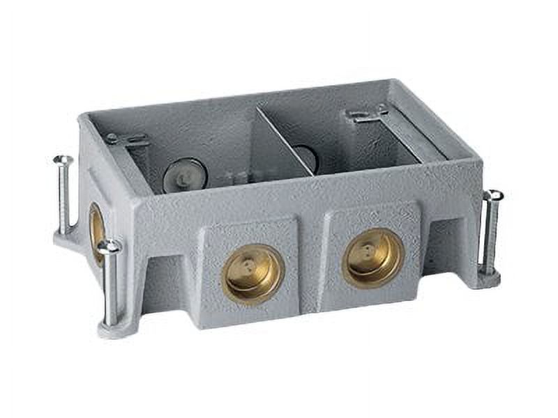 Wiremold Walker Legrand 880CS2-1 Omnibox Shallow Cast-Iron Floor Box ...