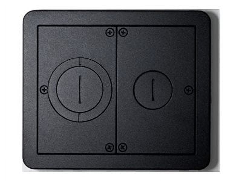 Wiremold Walker Legrand FPFFTCBK FloorPort Covers Flanged Furniture ...