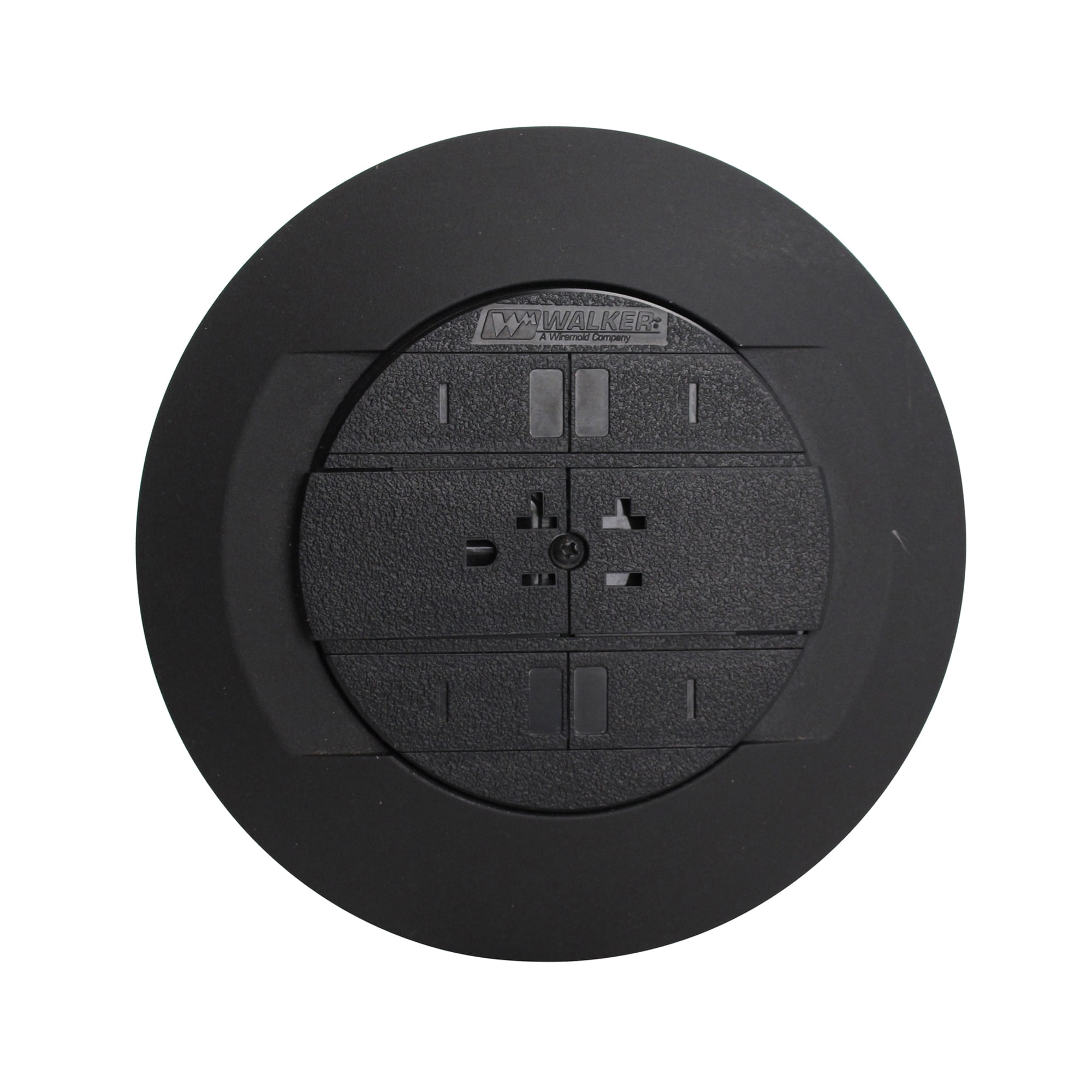 Wiremold Walker Legrand Rc3A20Abk Poke-Thru, Dual Cover, Flush Mount, 1 ...