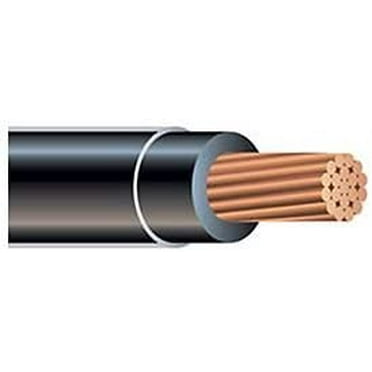 2 AWG 19-Stranded THHN White Copper Building Wire (50ft Cut) - Walmart.com