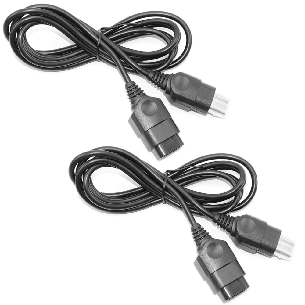 Wiresmith 2X 2 Pack Extension Cable Cord for Microsoft Original Xbox Controller Walmart