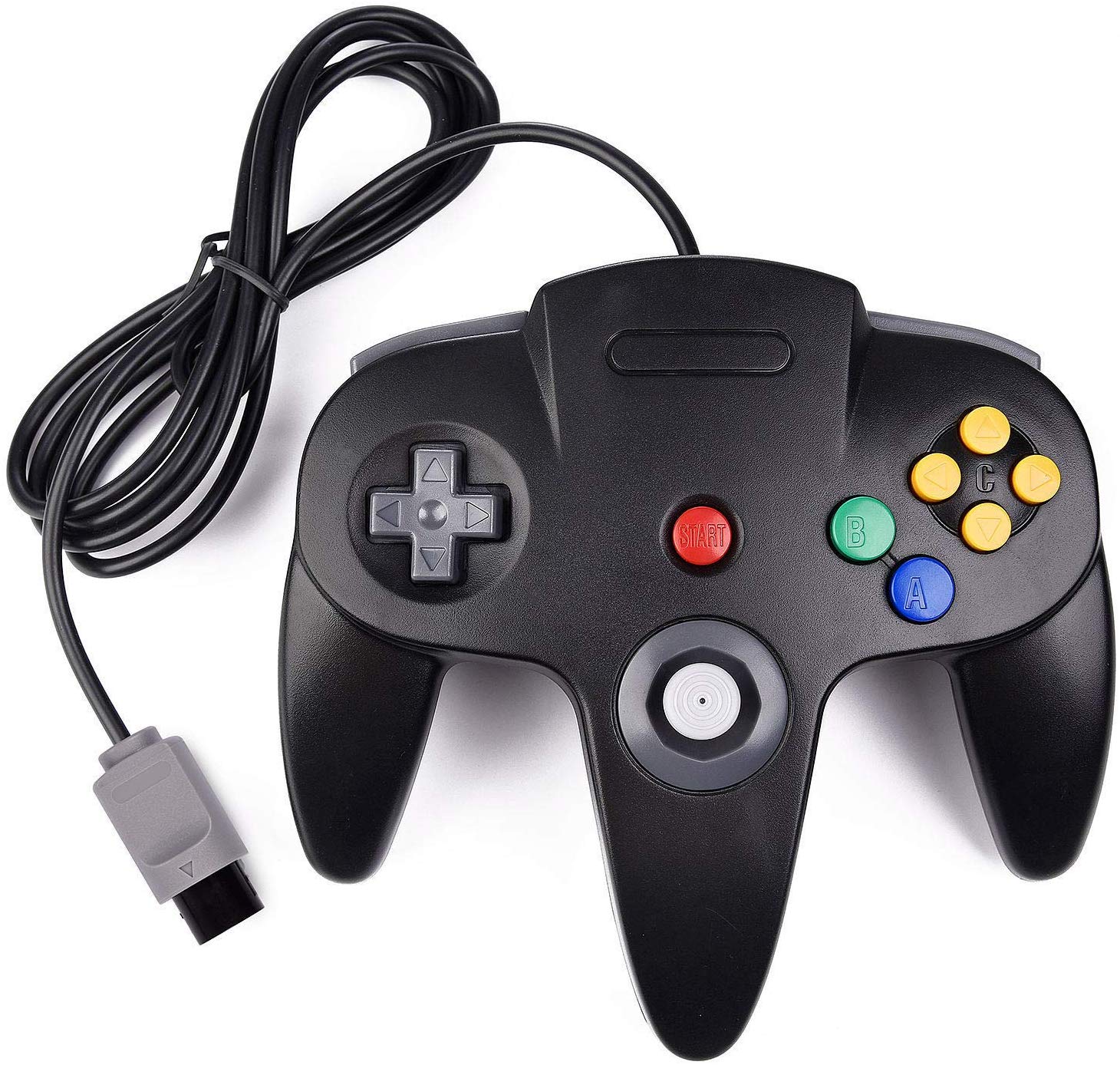 Old Skool Xbox Controller S-Type Wired Game Pad - Black - Walmart.com
