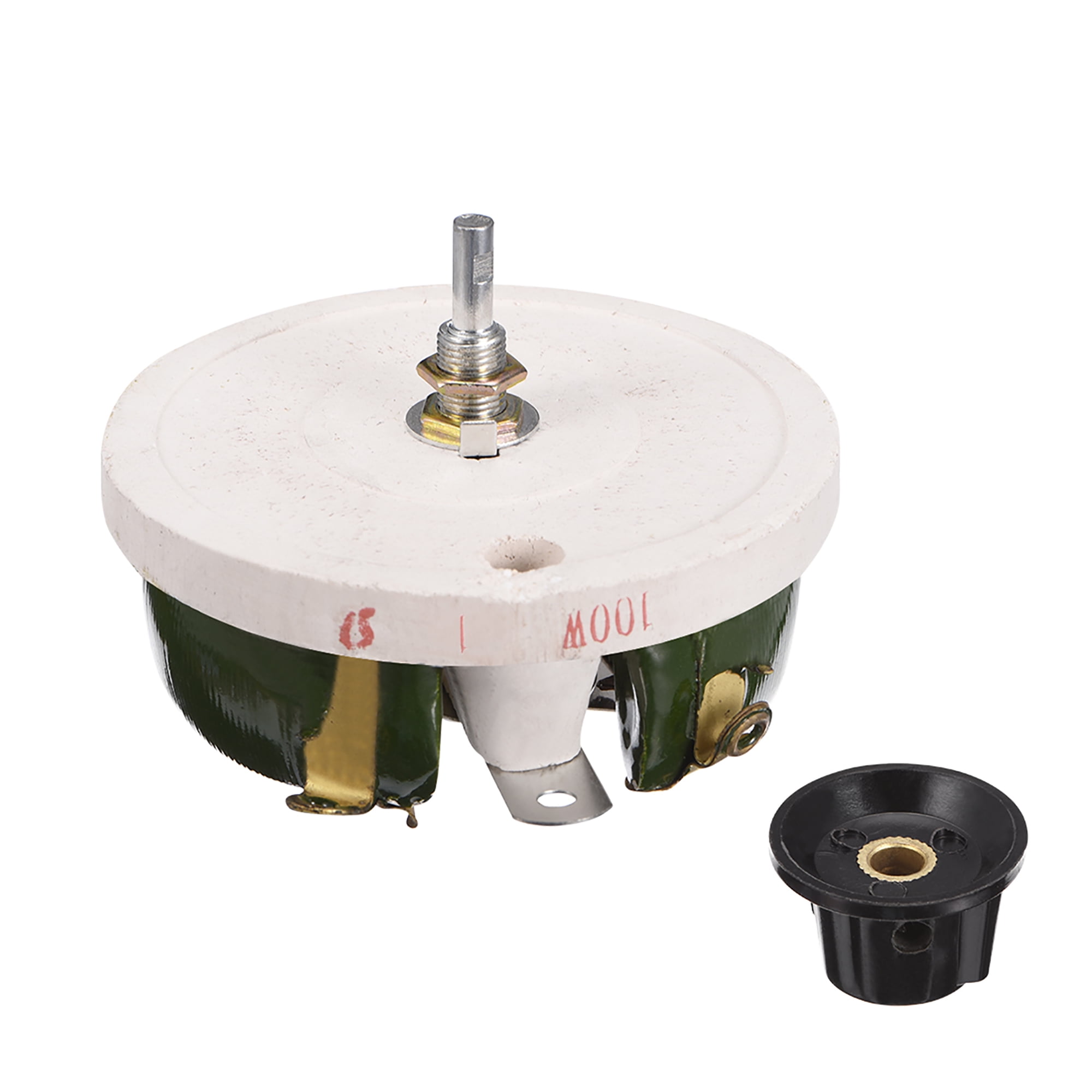 Wirewound Ceramic Potentiometer Variable Rheostat Resistor 100W 1K Ohm ...