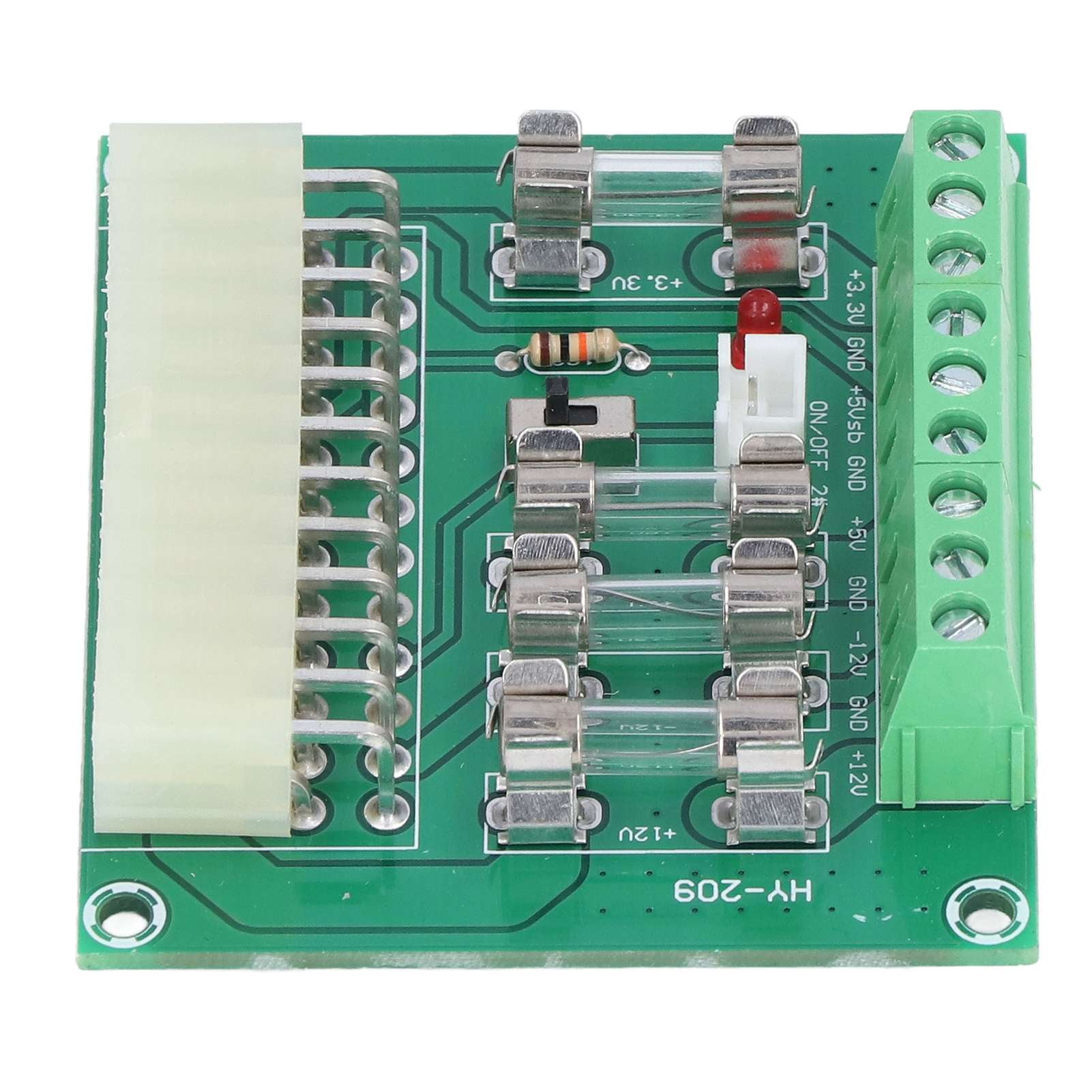 Wiring Breakout Board, ATX Power Adapter Module Less Interference +3.3V ...