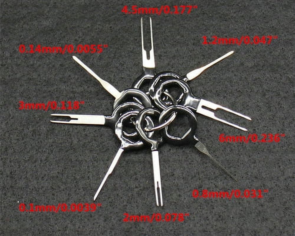 Wiring Crimp connector Pin Removel Key Tool Kit Cable Terminal Fast ...