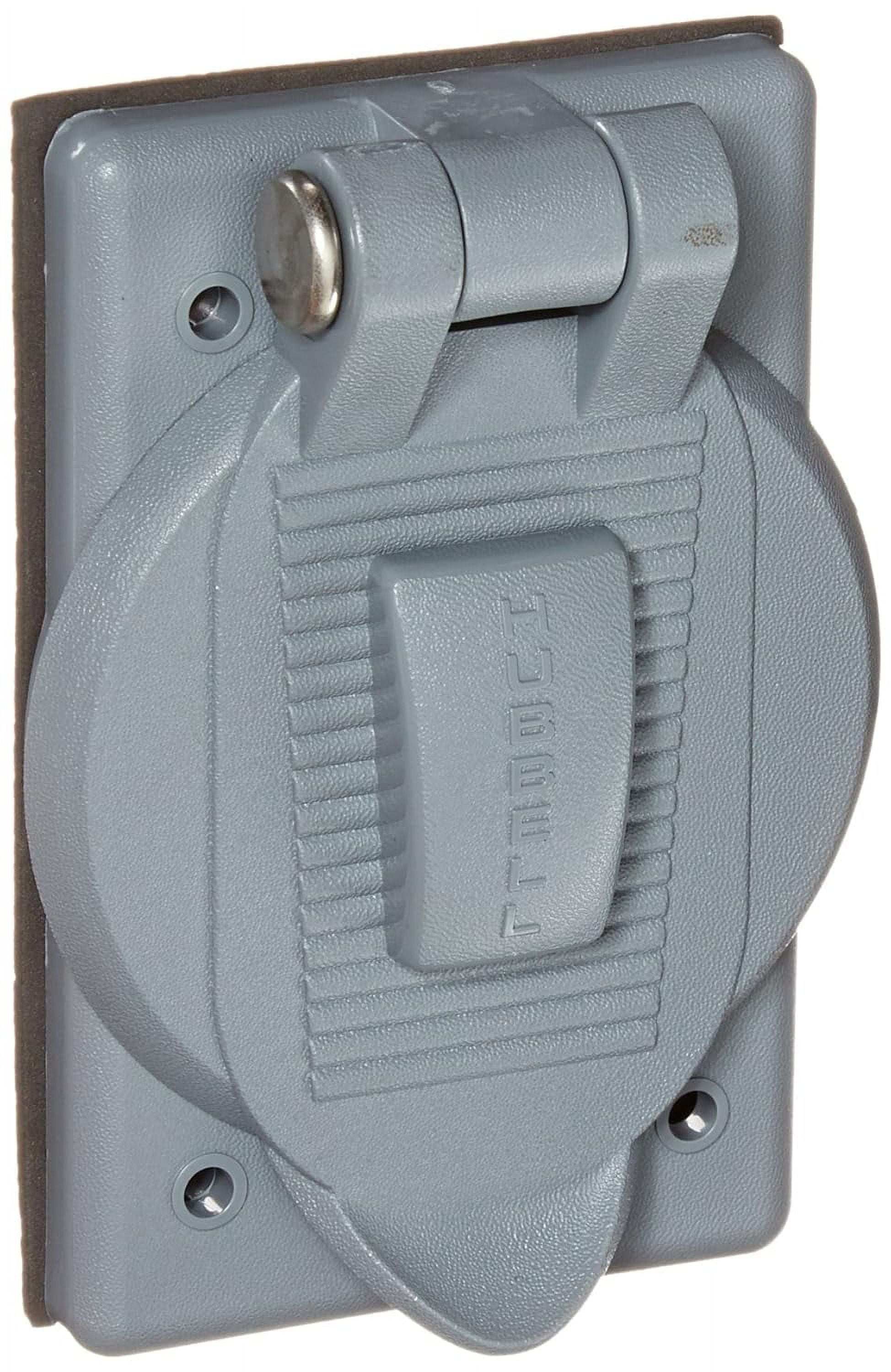 Wiring HBL7423WO Valox Spring-Loaded Lift Cover for Weather Proofing ...