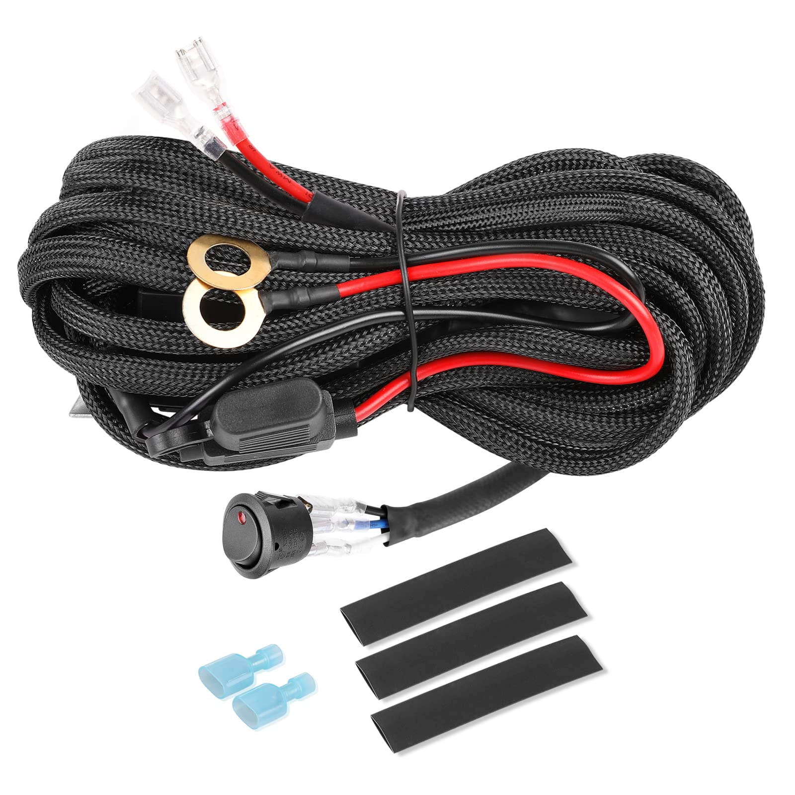 Wiring Harness 1 Lead, KEF16 Rfroad Lighting Heavy Duty 12V Rocker ...