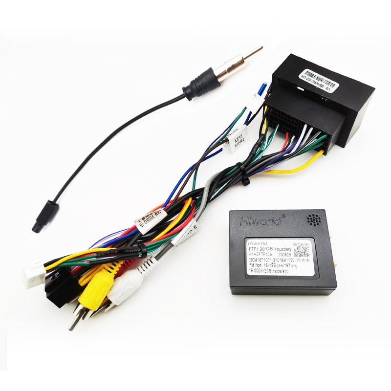 Wiring Harness CAN Bus Decoder Car Android 16 Pin Plug to 52 Pin ...