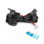 Nilight LED Light Bar Wiring Harness Kit 12V On off Waterproof Switch ...