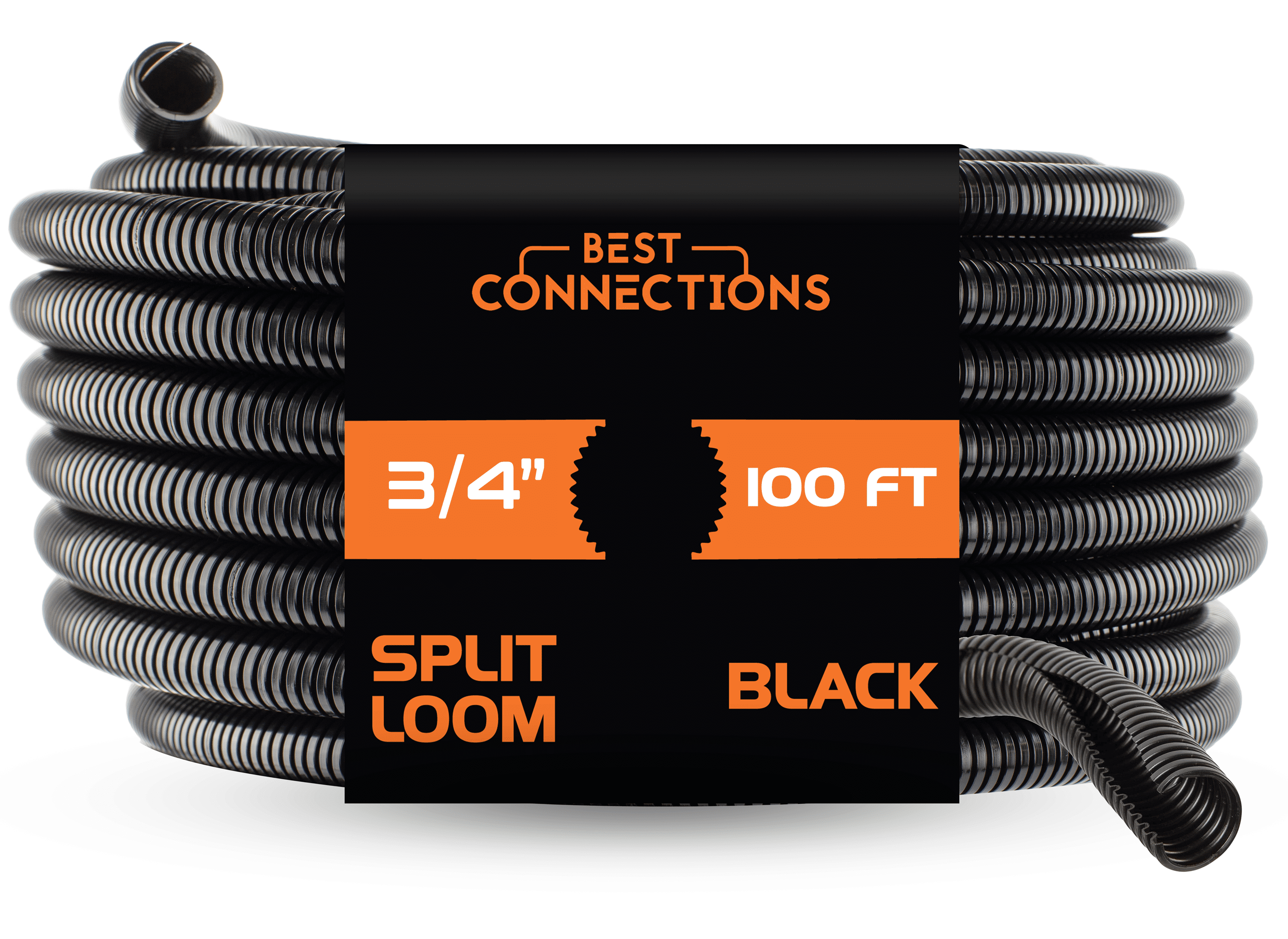 Wiring loom, Split looming tubing, cable loom 3/4" 100 FT CABLE Conduit ...