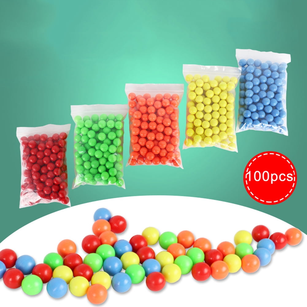 Wirlsweal 100Pcs 15mm Children Counting Solid Balls Toy School ...
