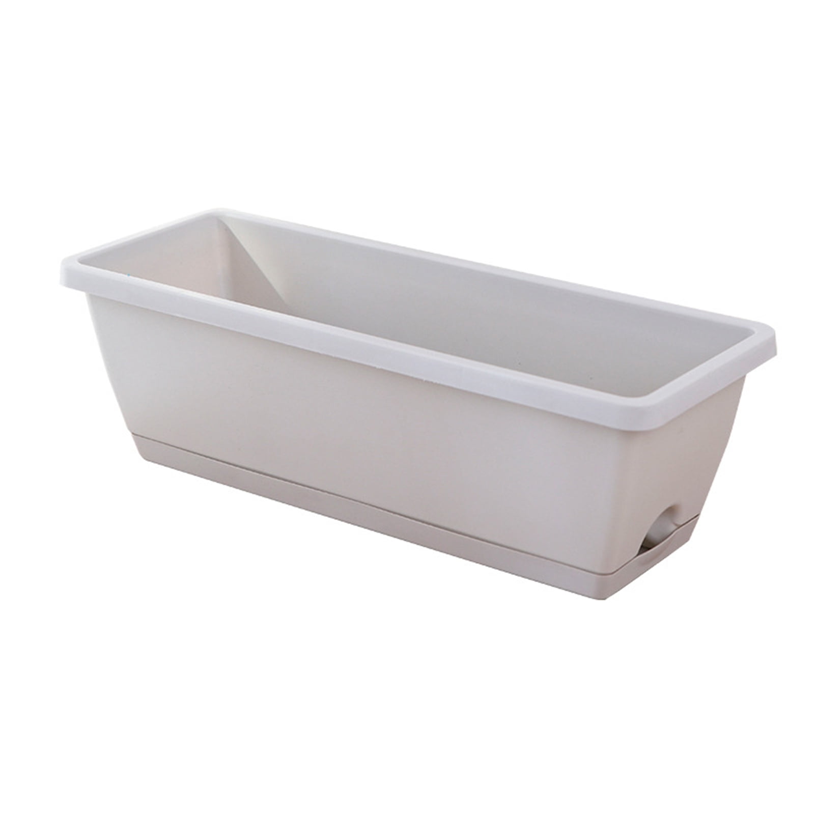 Wirlsweal 17 Inches Window Box Planter,Plastic Vegetable Berry Planters ...