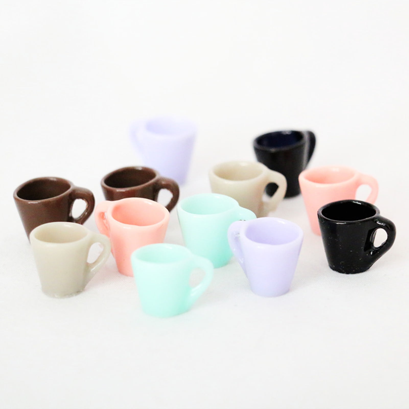 Wirlsweal 5Pcs 1:12 Mug Model Realistic Resin Dollhouse Tableware ...